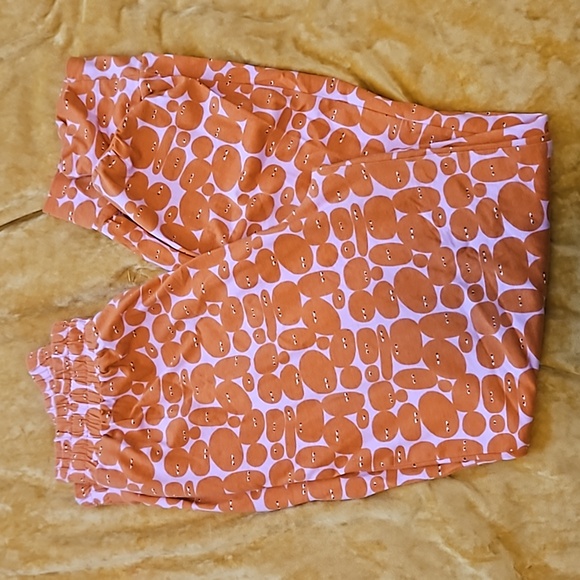 Nooworks | Pants & Jumpsuits | Nooworks Orange And Pink Patterned ...